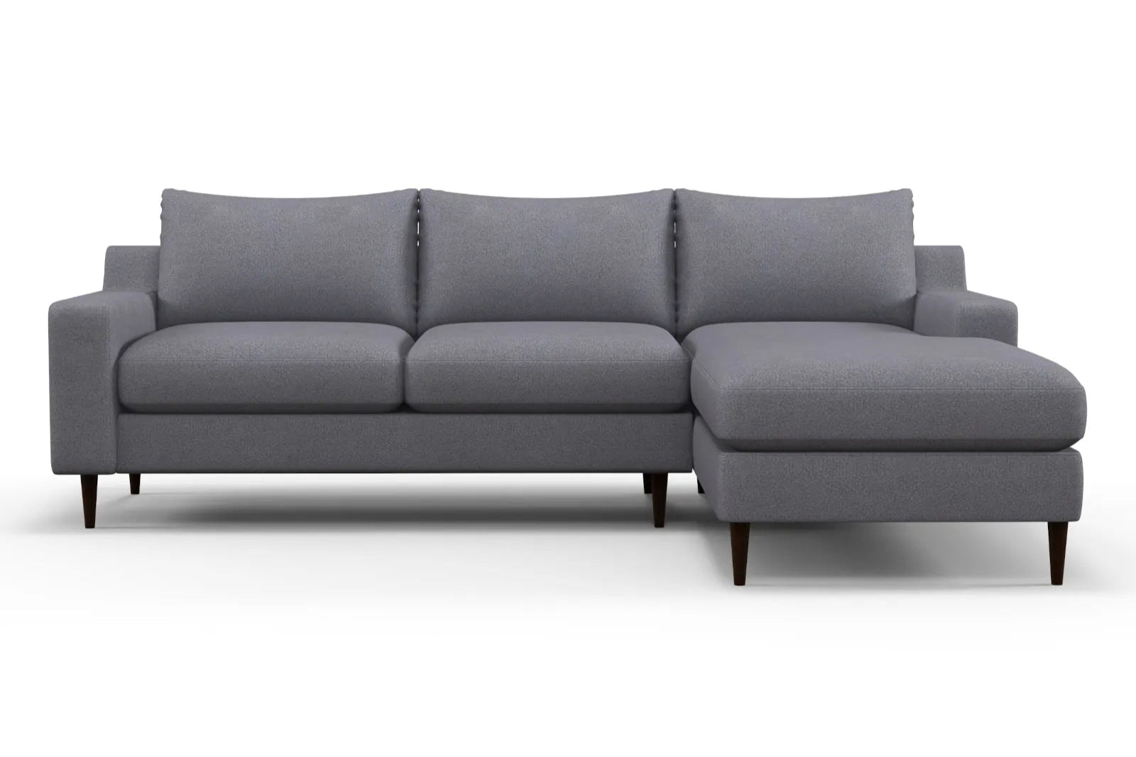 Alex MCM Custom Sofa with Chaise - Mid-Century Modern Sectional Sofa