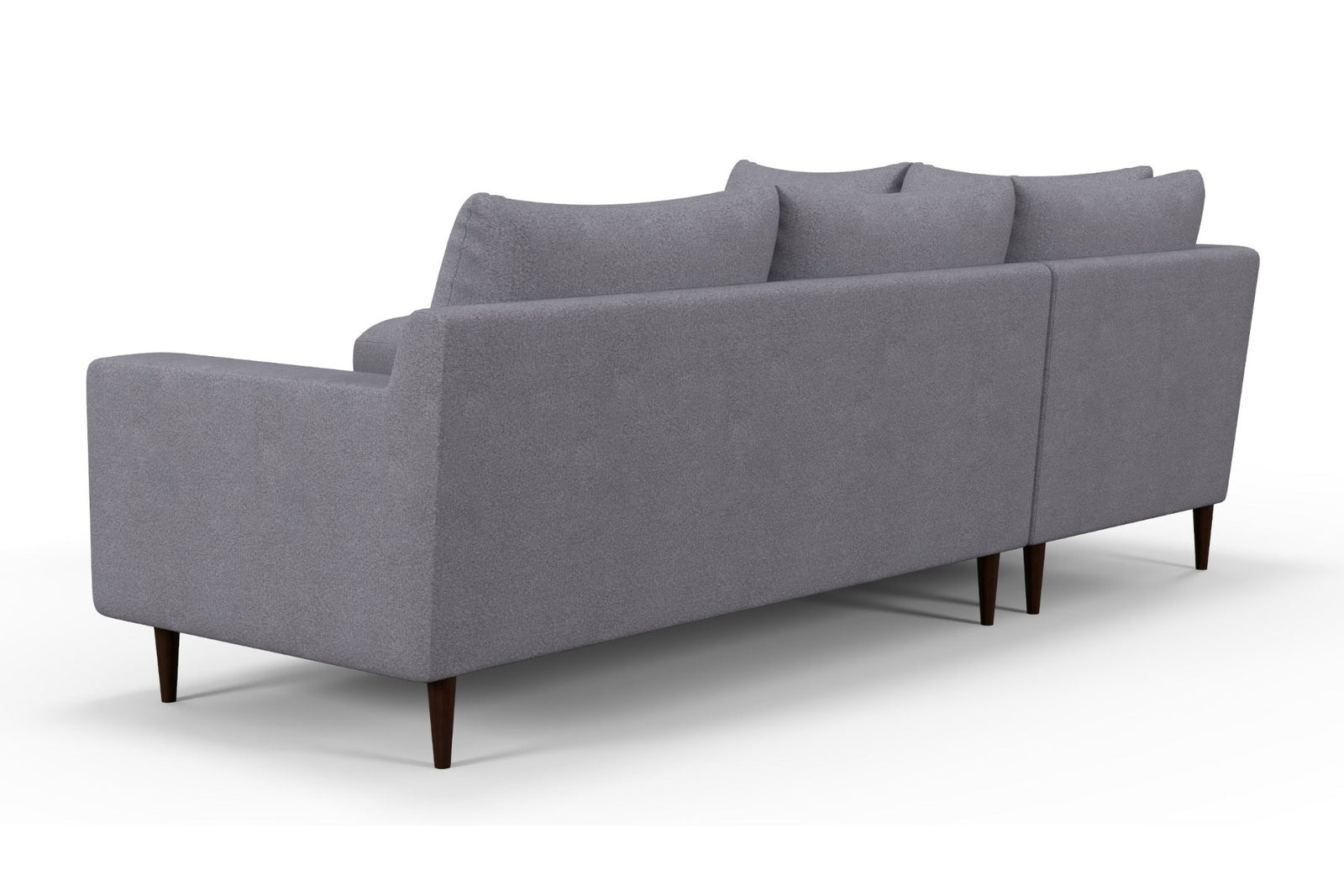 Alex MCM Custom Sectional with Bumper Chaise - Mid-Century Modern Sofa