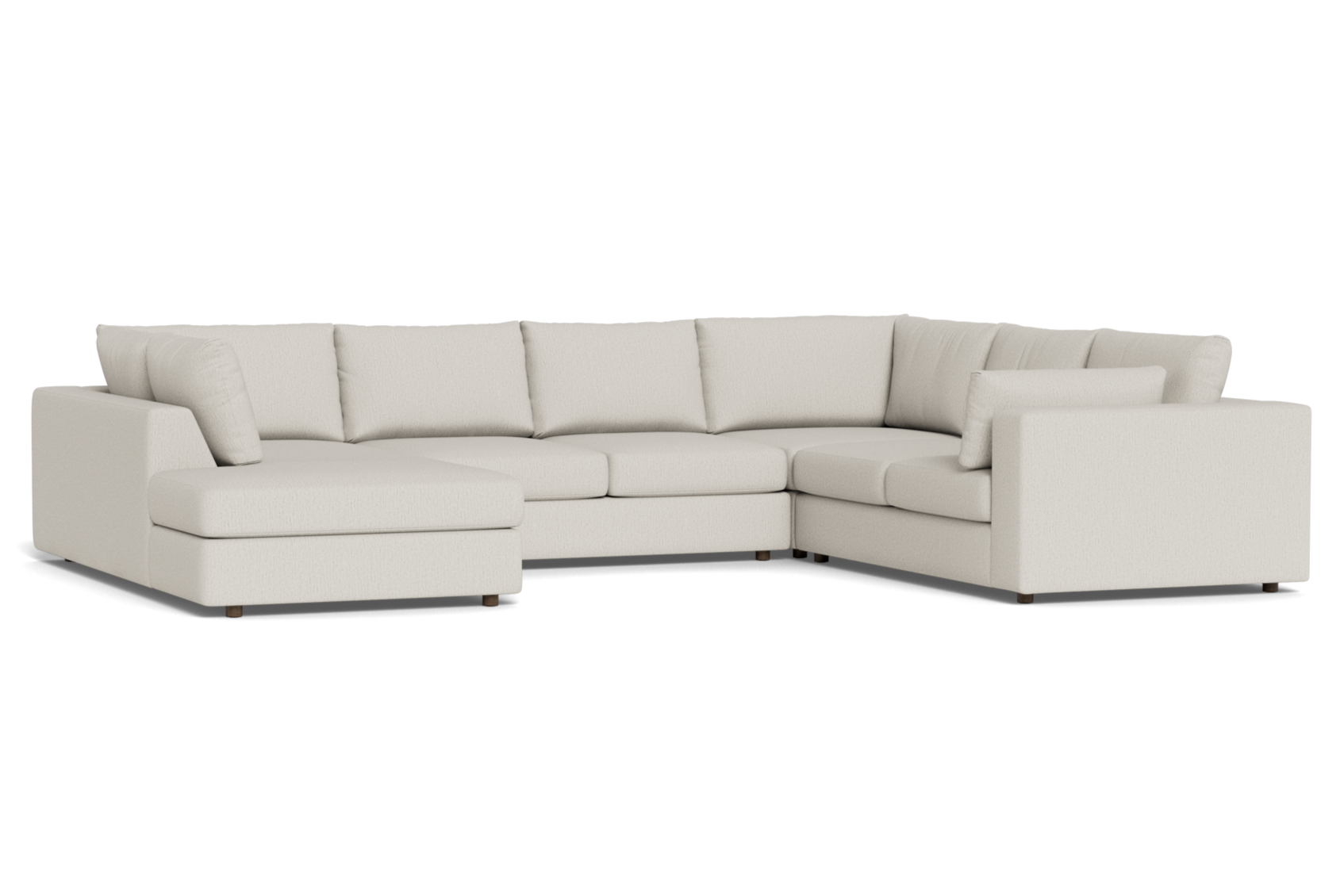 Daphne Double Chaise Sectional (Deep Seat)