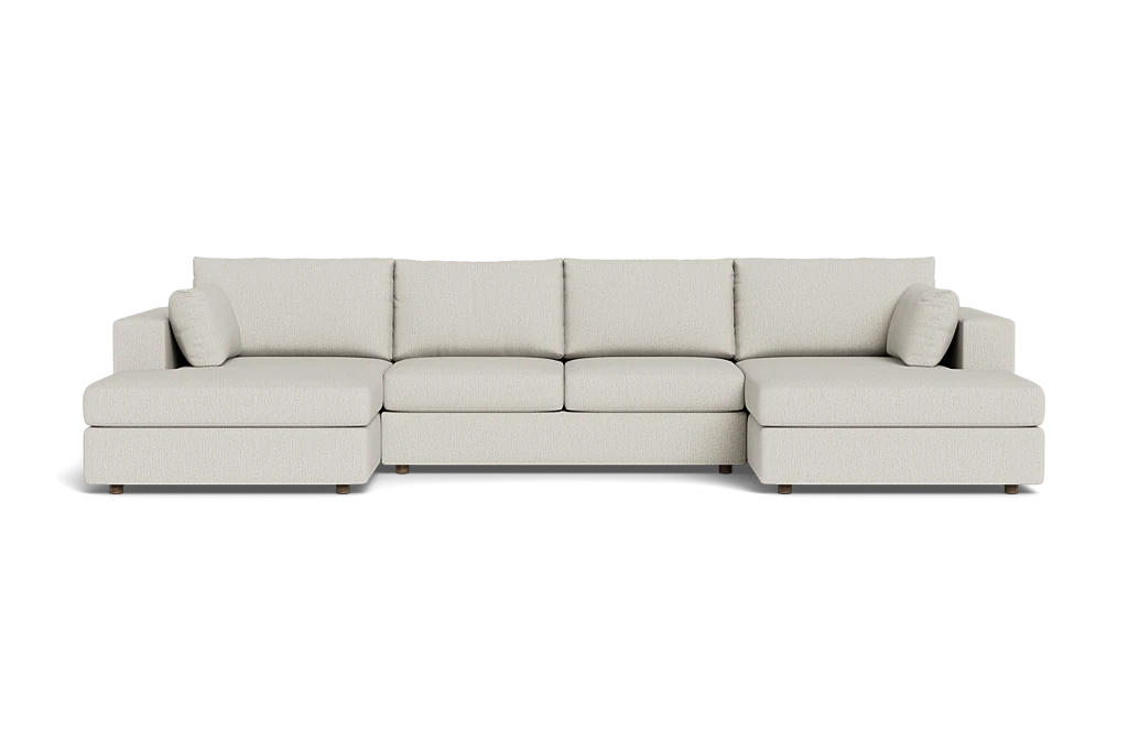 Daphne Double Chaise Sectional (Deep Seat)