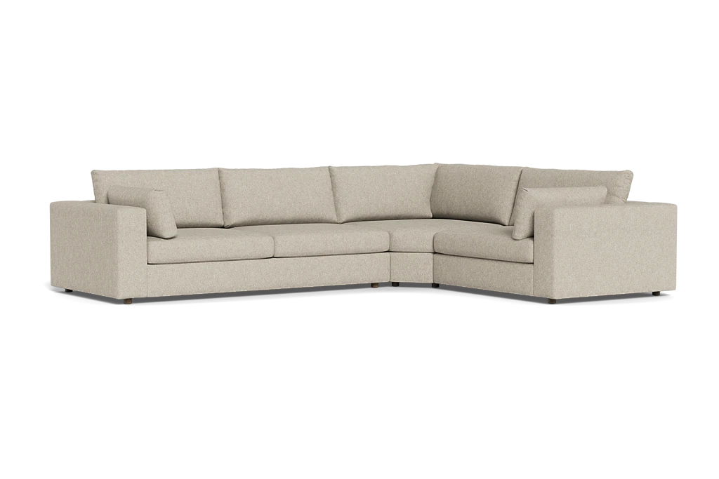 Daphne Corner Wedge Sectional (Deep Seat)